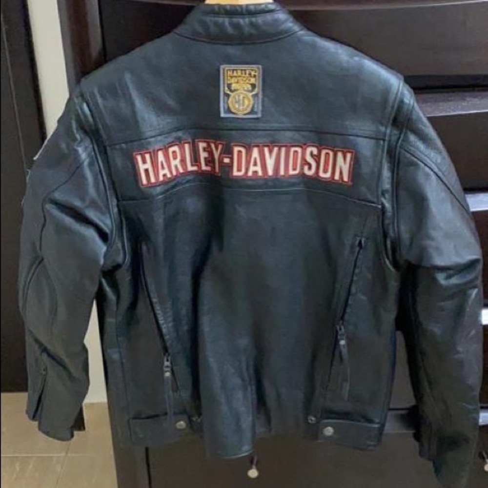 Harley Davidson Leather Riding Jacket - Gem